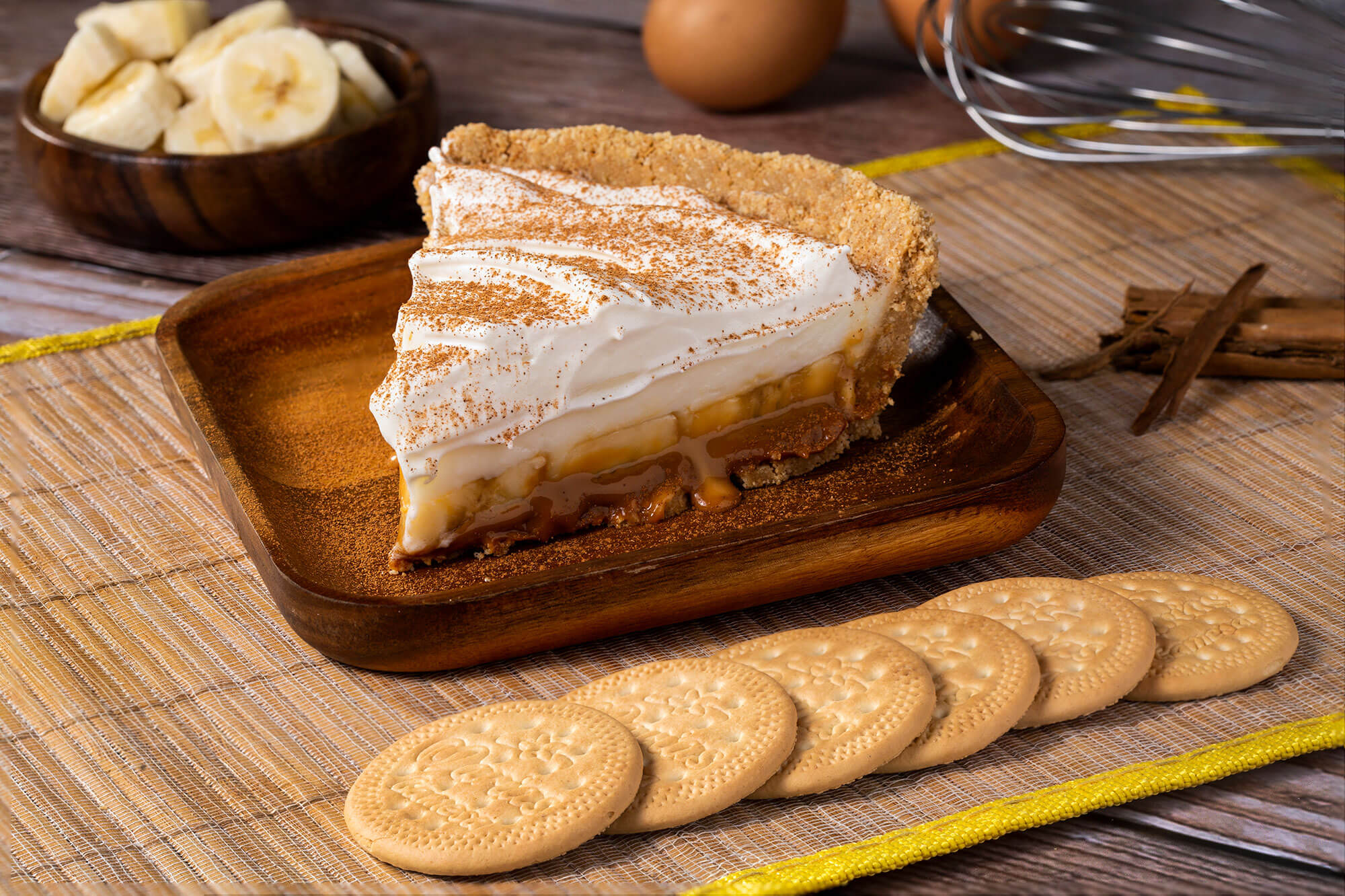 Pay de Banana y Cajeta con Marias®